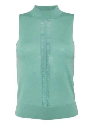 IRO PARIS Lorette Sleeveless Sweater - Green
