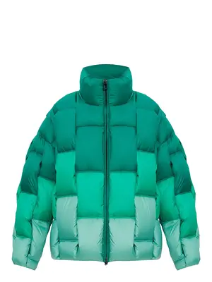 RAXXY Embossed Logo Padded Jacket - Green