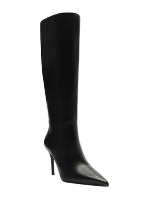 Schutz Mikki Knee High Boots - Black
