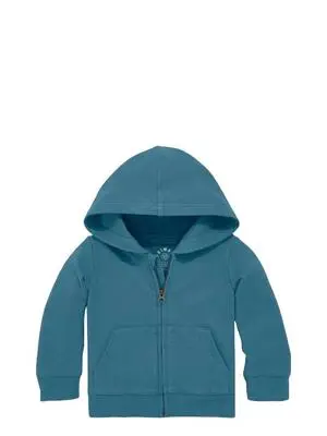 PRIMARY Baby Zip Hoodie Slate Blue