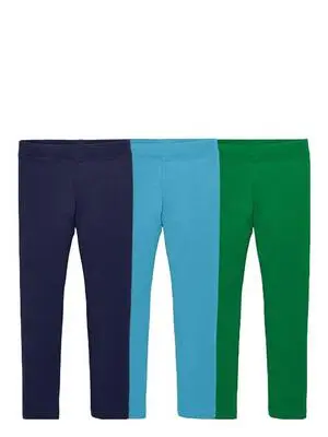 PRIMARY Legging 3-pack Navy Storm Grass