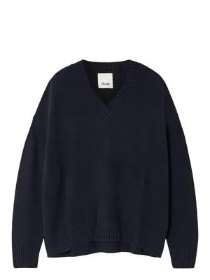 ALLUDE Cashmere V-Neck Sweater