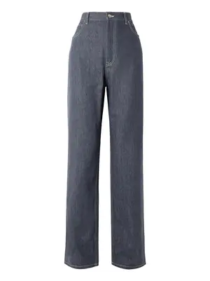 Loro Piana Tye Straight-leg Jeans - Blue