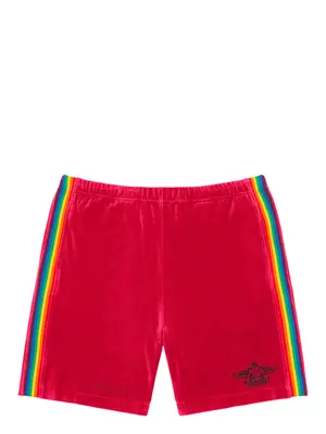 Supreme X Hysteric Glamour Velour Short - Red