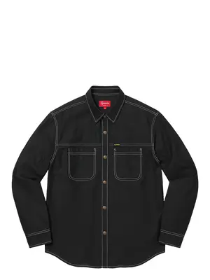 Supreme Snap Work Shirt - Black