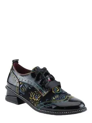 SPRING STEP SHOES L'Artiste By Spring Step Pradeep Wingtip Derby