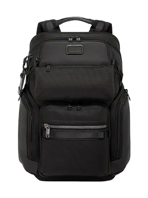 Tumi Zip-pocket Padded-back Nylon Backpack - Black