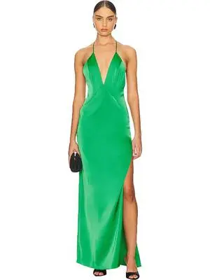 Katie May Holly Gown - Green