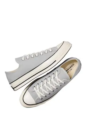 CONVERSE Chuck 70 OX Low Top Sneakers Grey Area/egret/black