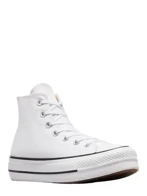 CONVERSE Chuck Taylor All Star Hi Top Platform Sneakers White/black
