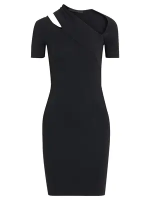 Helmut Lang Cutout Mini Dress - Black