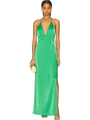 Katie May Holly Gown - Emerald