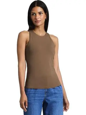 LANDS' END Lands' End Slender Tank Top Honey Beige