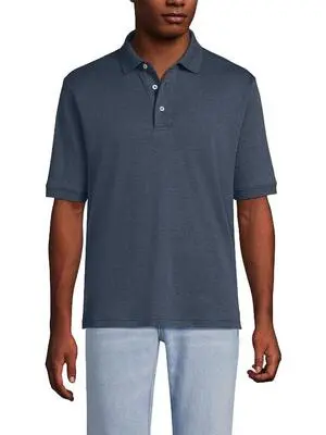 LANDS' END Short Sleeve Cotton Supima Polo Shirt
