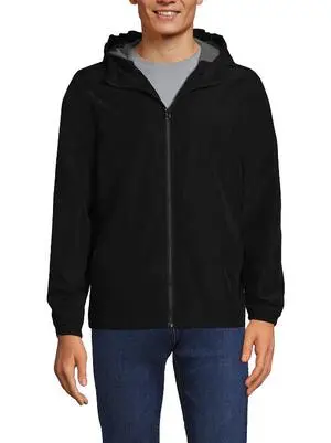 LANDS' END Lands' End School Uniform Rain Jacket Black