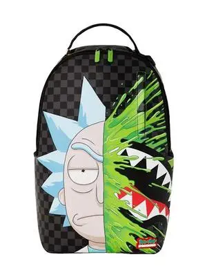 SPRAYGROUND X Rick & Morty Brainshark Backpack - Black/grey/green