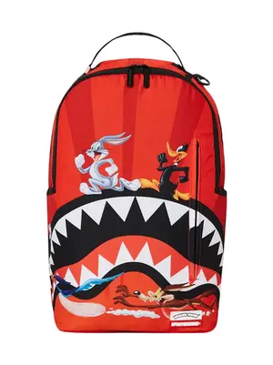 SPRAYGROUND X Looney Tunes Shark Run Dlxsr Backpack - Red
