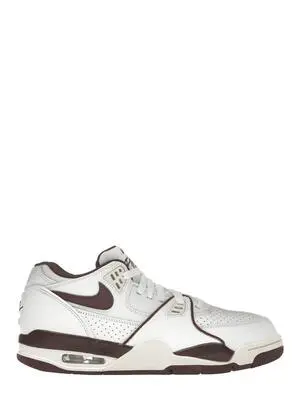 Nike Air Flight '89 Low - White/burgundy Crush/phantom