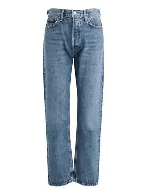 AGOLDE 90s Pinch Waist Straight-leg Jeans - Dark Blue