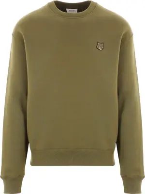 MAISON KITSUNÉ Fold Fox Head Sweater