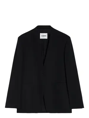 JIL SANDER Tailored Blazer - Black