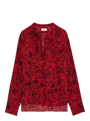 Zadig&Voltaire Tink Blouse - Red