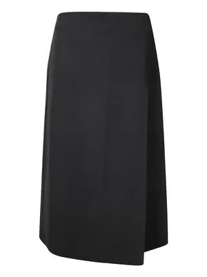 Studio Nicholson Leland Midi Skirt - Black