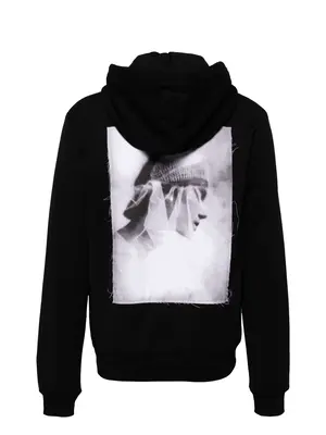 LANVIN Zipped Hoodie - Black