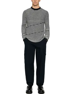Giorgio Armani Tapered Trousers - Blue