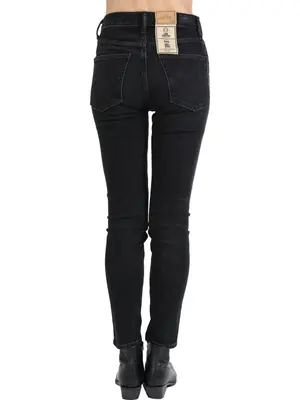 Polo Ralph Lauren Logo-patch Skinny Jeans - Black