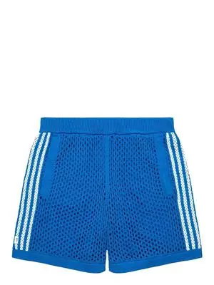Adidas X Edison Chen Crochet Shorts - Blue