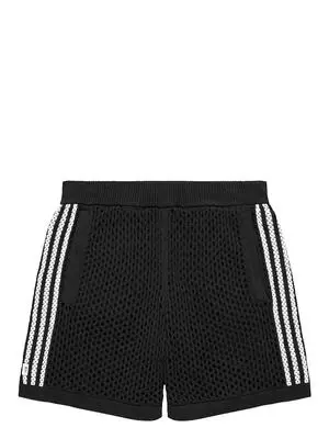Adidas Crochet Shorts - Charcoal