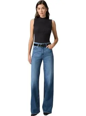Paige Sasha Wide Leg Jean - Denim