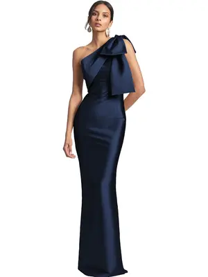 Sachin & Babi Bonnie Gown - Blue / Navy