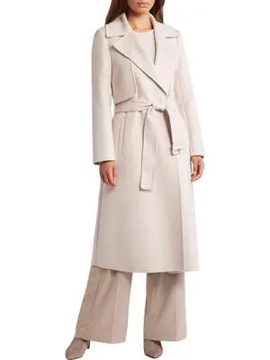Bcbgmaxazria Belted Trench Coat - Oyster