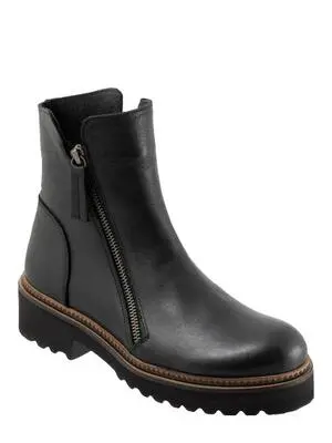 BUENO Ariana Zip-up Boots - Black