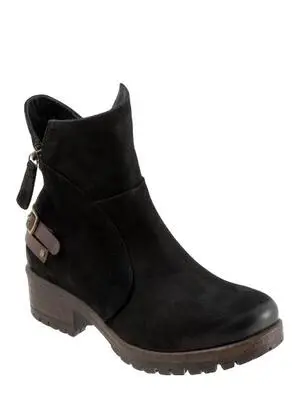 BUENO Fallon Bootie - Black Nubuck