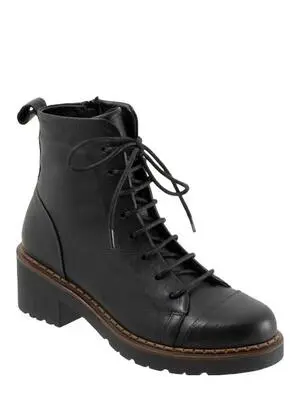 BUENO Bueno Nikita Lace-Up Boots Black