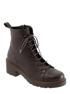 BUENO Bueno Nikita Lace-Up Boots Brown