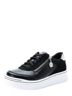 ALEGRIA BY PG LITE Averie Platform Sneakers - 601 Blk Convertible