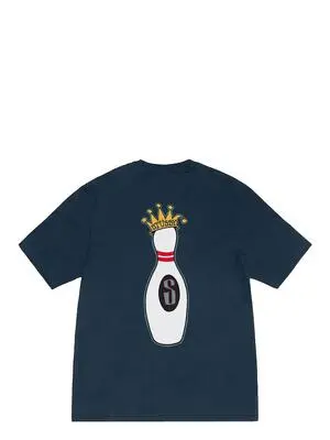 StÜssy Kingpin Tee Shirt - Navy Blue