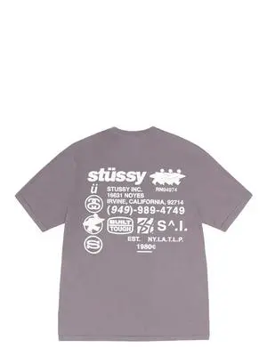 StÜssy Dna Pigment Dyed Tee Shirt - Shark