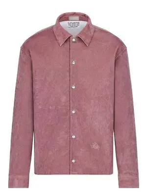 Dior X Cactus Jack Oversized Overshirt - Dark Pink
