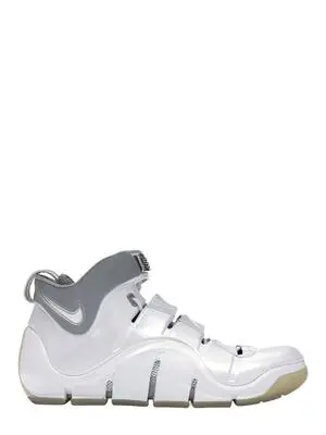 Nike Lebron 4 Chrome Sneakers - White/reflective Silver
