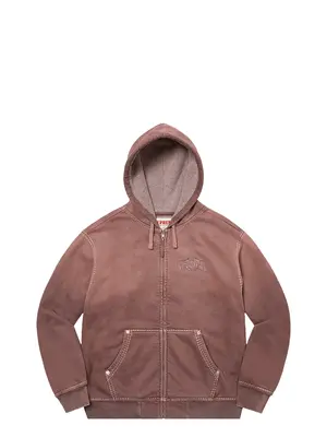 Supreme X True Religion Zip Up Hooded Sweatshirt - Brown