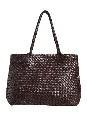 Dragon Diffusion Vintage Mesh Tote - Dark Brown