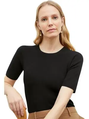 M.M.LAFLEUR Choe Top Eco 365knit - Black