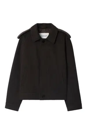 Burberry Cashmere Jacket - Cog Brown Melange