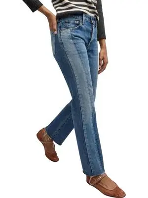 Moussy Vintage Westchase Straight-leg Jeans - Blu
