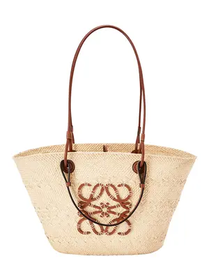 Loewe X Paula's Ibiza Anagram Basket Bag - Beige